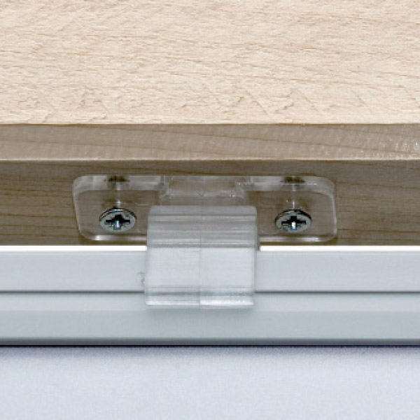 Fixation à visser pour cadre série 100 | Orgatex