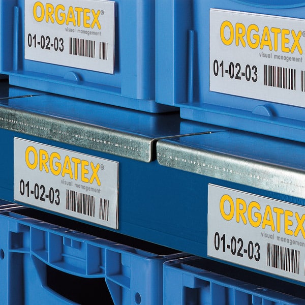 Porte-étiquettes autocollants Type Quick Label | Orgatex