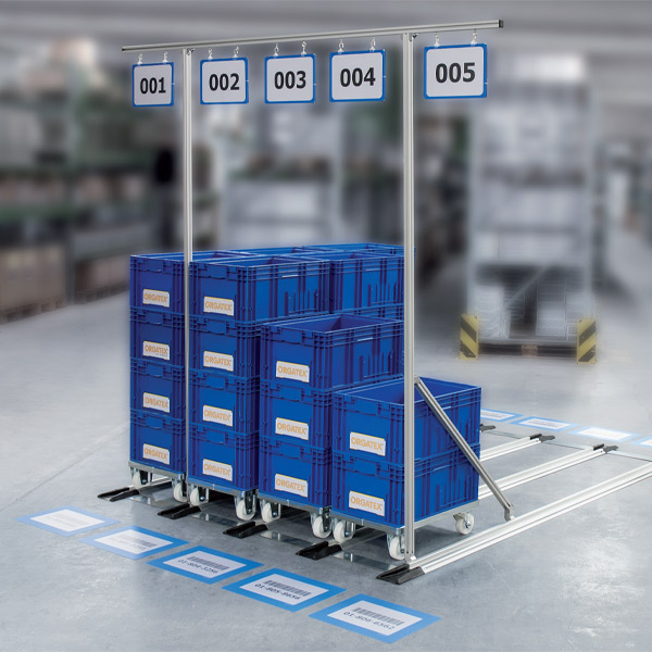 Station - FiFo-Monorail 40 mm - 5S | Orgatex